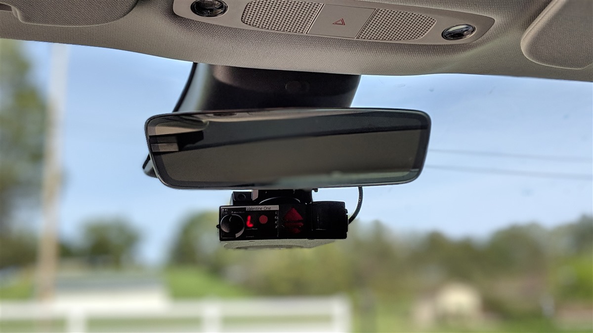 Tesla model y radar detector mount store